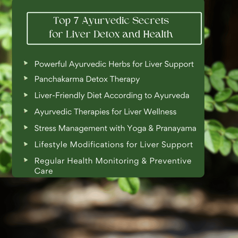 7 Ayurvedic Secrets for Liver Health and Preventing Liver Failure ...